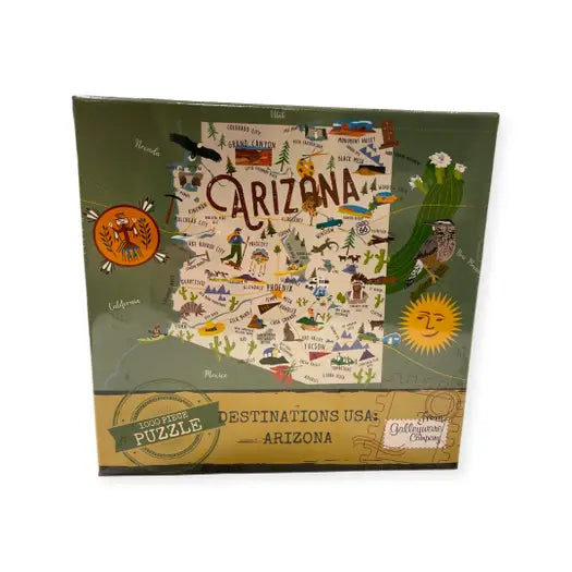 Arizona 1000 Piece Jigsaw Puzzle – Galleyware Company