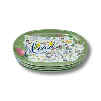 Iowa - 8" Tidbit Tray / Set of 4 – Galleyware Company