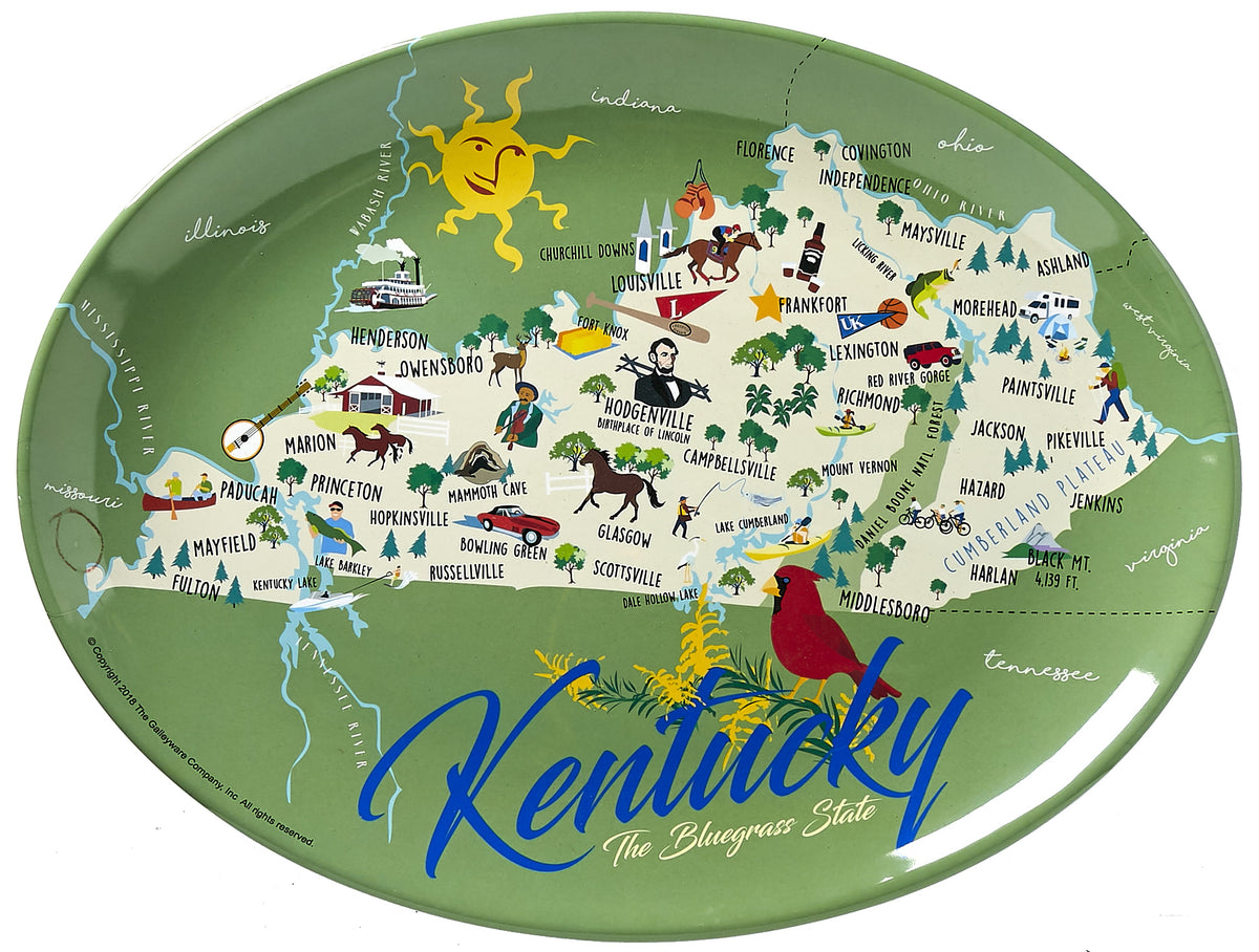 Kentucky - 16" Platter – Galleyware Company
