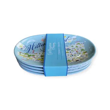 Hilton Head - 8" Tidbit Tray / Set of 4 – Galleyware Company